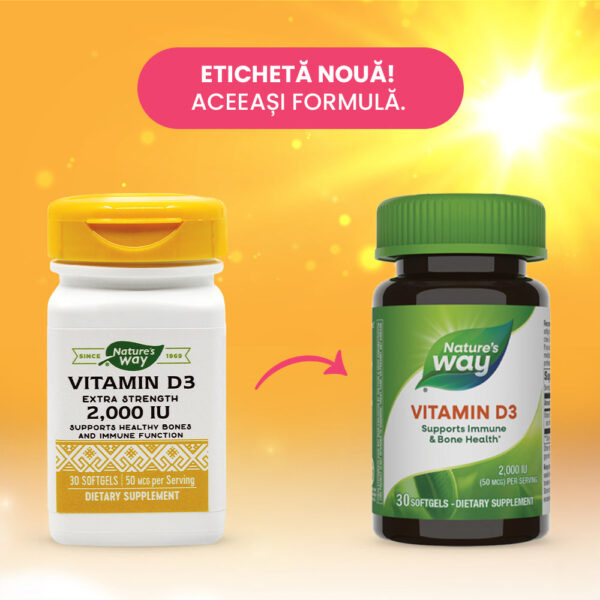 Secom vitamina D3 2000 UI X 30 capsule - Crisia Farm