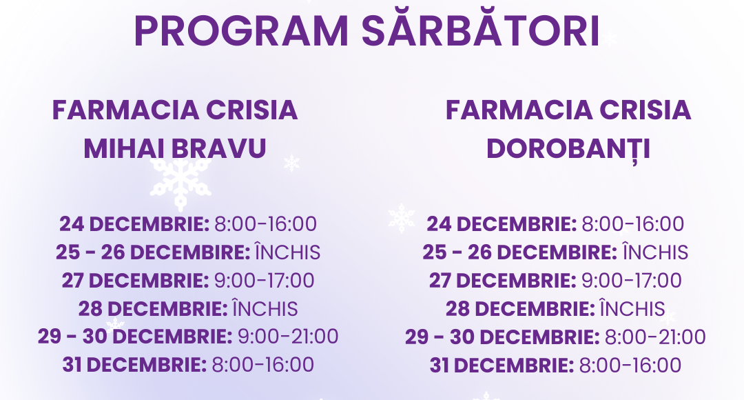 Crisia Farm | Farmacie cu laborator